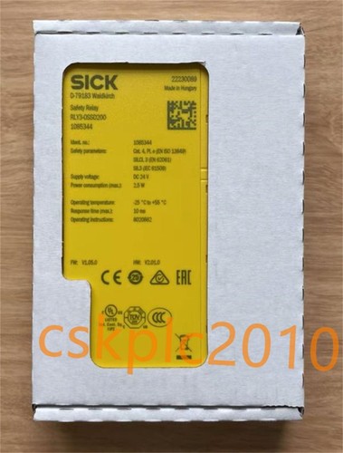 1 PCS NEW IN BOX SICK Relay RLY3-OSSD200 1085344 | eBay
