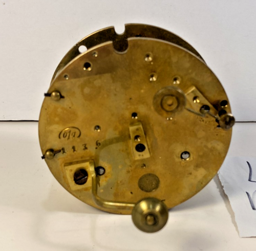 Antique French L. Marti Clock Movement #1136 For Repair or Parts Lot # ...