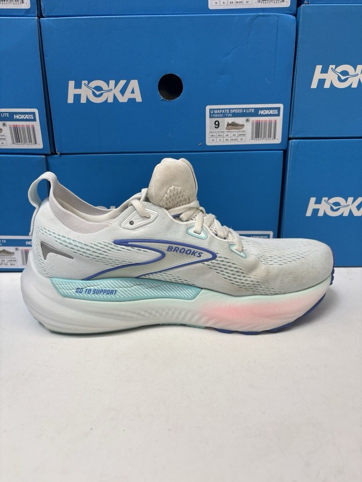 Women’s Size 8.5 - Brooks Glycerin GTS 22 Limpet Shell Amparo Blue | eBay