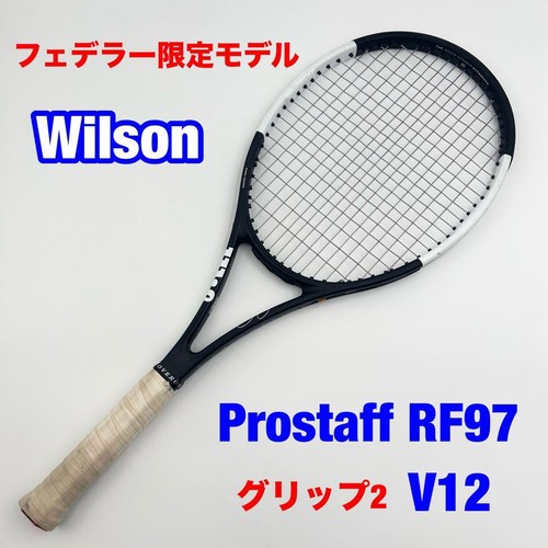 Wilson Prostaff RF97 V12 Federer Autograph Tennis Racket Condition | eBay