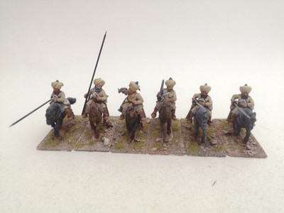 Bengal Lancer Lancers X6 Foundry Minatures 28mm Painted Metal Cavalry ...