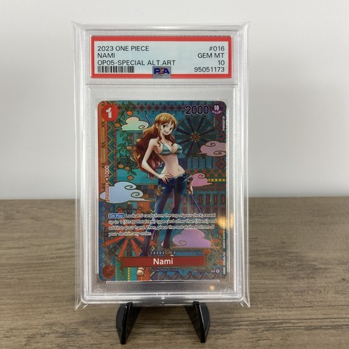 one piece nami OP05 special art alt rare PSA 10 | eBay