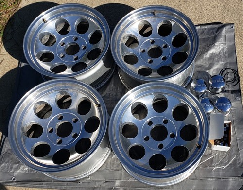 17" x 9" Mickey Thompson Classic III Rims 5x135 Pattern, Center Caps ...
