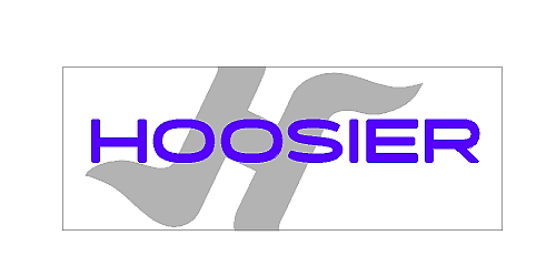 HOOSIER RACING TIRE STREET DRAG DIRT CAR TRUCK BOAT WINDOW STICKER ...