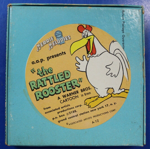 Scarce 8 MM-Looney Tunes-The Rattled Rooster-Foghorn Leghorn-Merrie ...