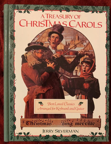 A Treasury of Christmas Carols - Jerry Silverman - Hardcover w/Dust ...