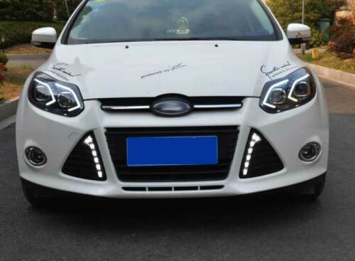 For Ford Focus 2012-2014 Front Bumper Light Assembly Fog Light LED Turn ...