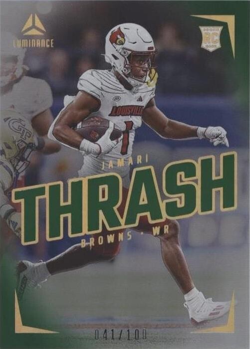 2024 Panini Luminance - Rookies Jamari Thrash #161 Green /100 (RC) for ...