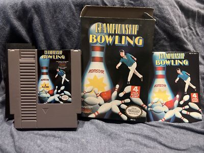 Championship Bowling (Nintendo Entertainment System, 1989) 95474110102 ...