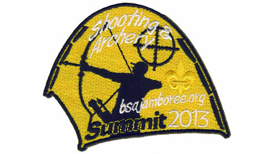 BOY SCOUT 4 SET LOT SBR FIRST JAMBO SHOOTING & ARCHERY TENT PATCH ...