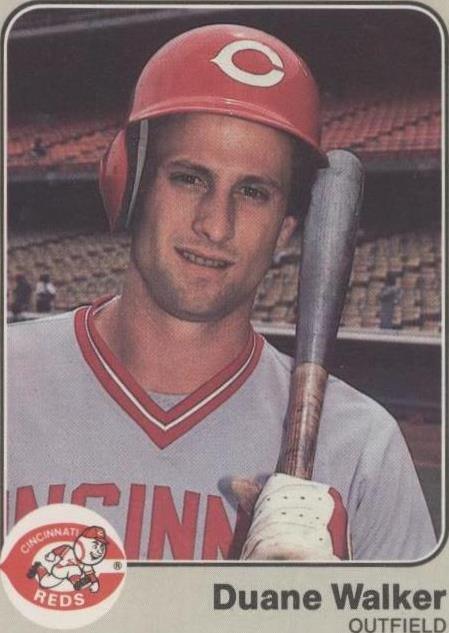 1983 Fleer - Duane Walker #606 (RC) for sale online | eBay
