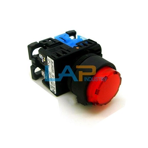 QTY:2 NEW FOR FUJI Bullet light button switch AR22EOL-10E4R RED | eBay