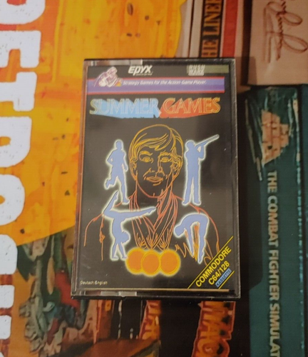 Summer Games (Epyx 1985) Commodore C64 (Box, Tape) works 8-bit classic ...