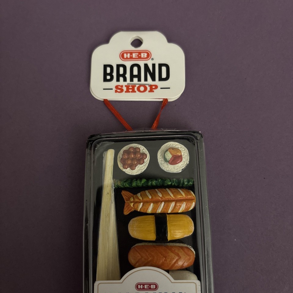 H-E-B Brand Shop CHRISTMAS TREE ORNAMENT Sushiya SUSHI Texas HEB ...