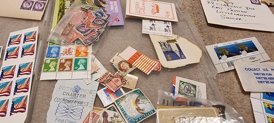 Job Lot Stamp Collectors Items, Stamp Hinge, USA Stamp Sheet, Stamp ...