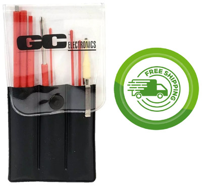 GC 18-530 - 8 Piece TV / CB / Radio Alignment Tool Set Kit - w/ Pouch ...