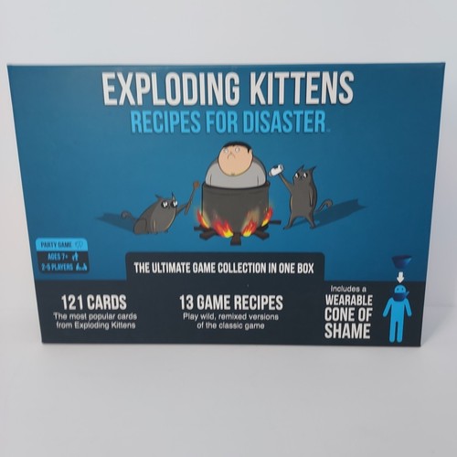 Exploding Kittens Game Recipes for Disaster Ultimate Collection (Complete) | eBay