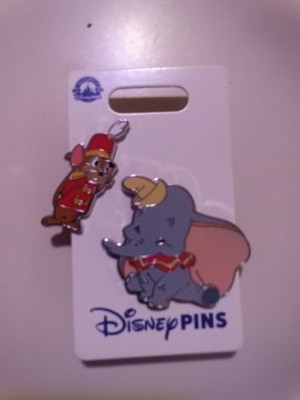 Disney Pins Dumbo and Timothy Set | eBay