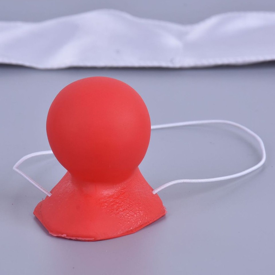 4 Pcs Rubber Clown Nose Honking Red Prop for Masquerade Carnival ...
