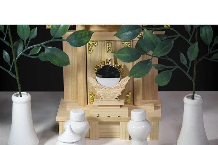 Japanese Kamidana Home Shinto Shrine Hinoki wood Shinto altar for ...