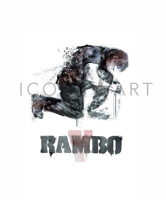 RAMBO V Last Blood Limited Edition Giclee Art Print Plate Signed | eBay