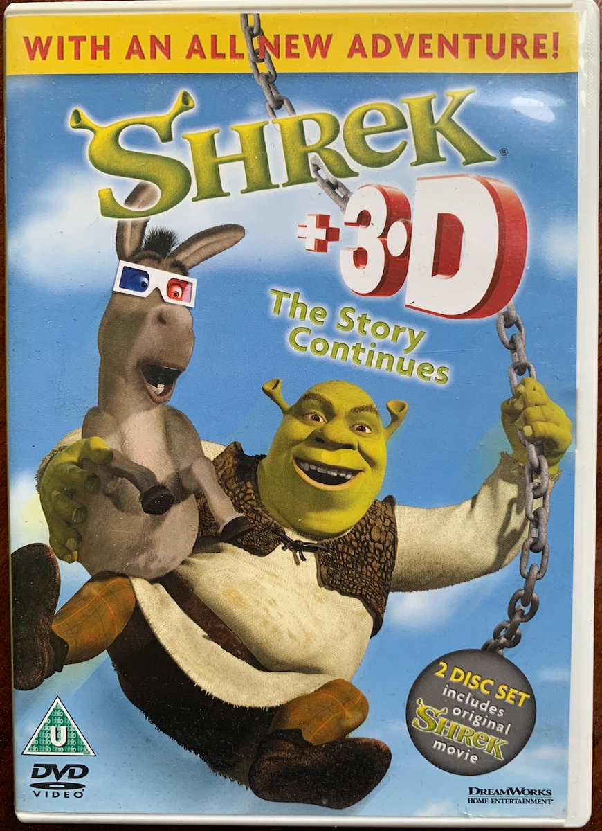 Shrek 1 Dvd Cover