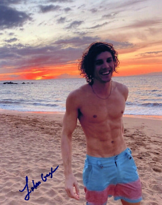 Lucas Gage Shirtless On The Beach Actor Signed 8x10 Photo Autographed ...