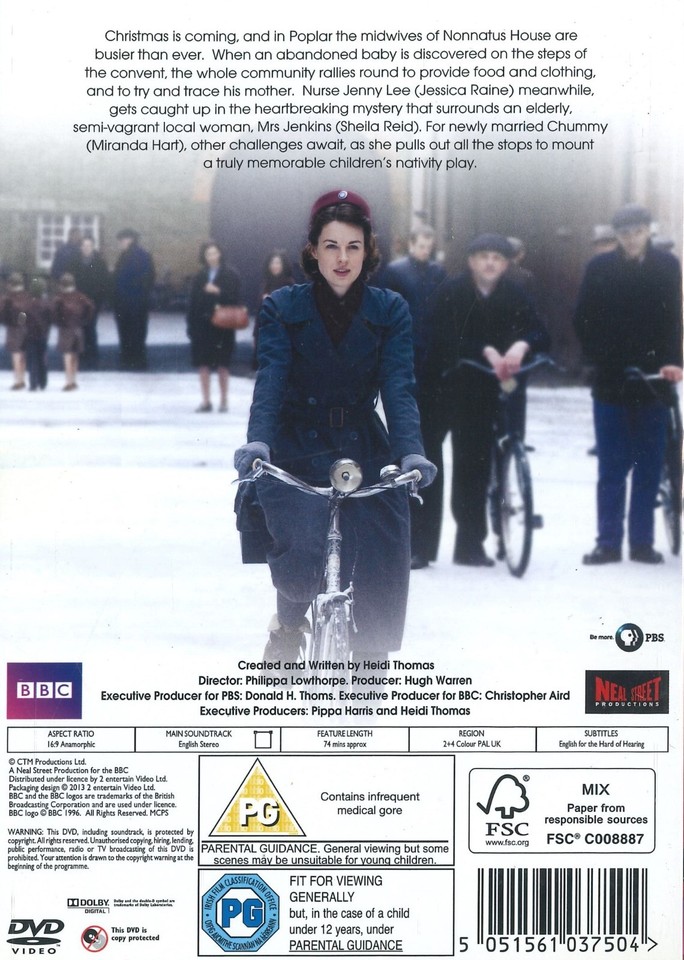 Call the Midwife: Christmas Special (2012) DVD, Vanessa Redgrave, Laura ...