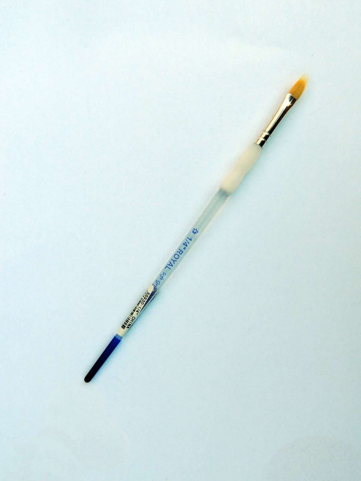 Royal Soft Grip Gold Taklon Artist - Filbert Comb Paint Brush -1/2",3/8 ...