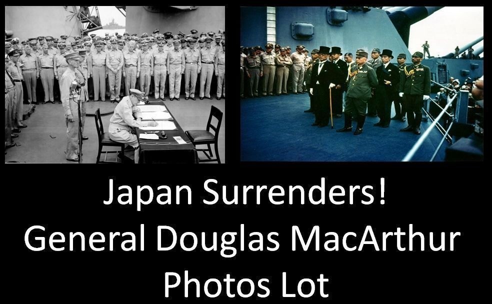 Douglas Macarthur Japanese Surrender