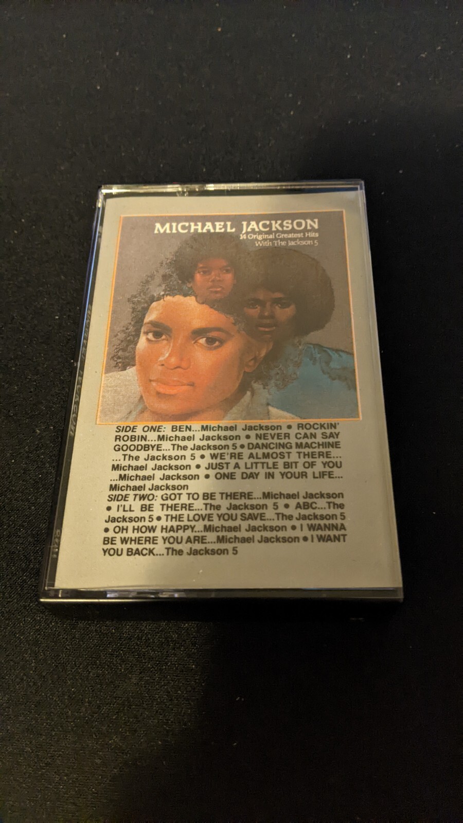 Michael Jackson 14 Original Greatest Hits W The Jackson 5 Cassette Tape ...