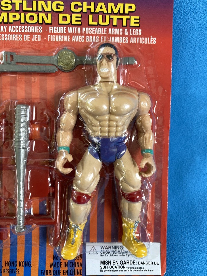 Wrestling World Wrestling Champ 2-Pack LOT of 3 Generic Figures RARE ...
