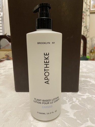 APOTHEME BROOKLYN NY CANVAS Plant-Based Lotion 16.2oz/ 480ml NEW Linen ...