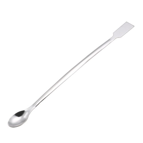 Lab Sampling Spoon Double Head Stainless Steel Mixing Spatula 230mm ...