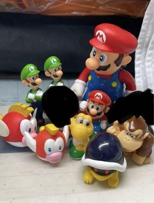 Mario Finger puppet Figurine Luigi Toad Cheep cheep Bob-omb Koopa ...