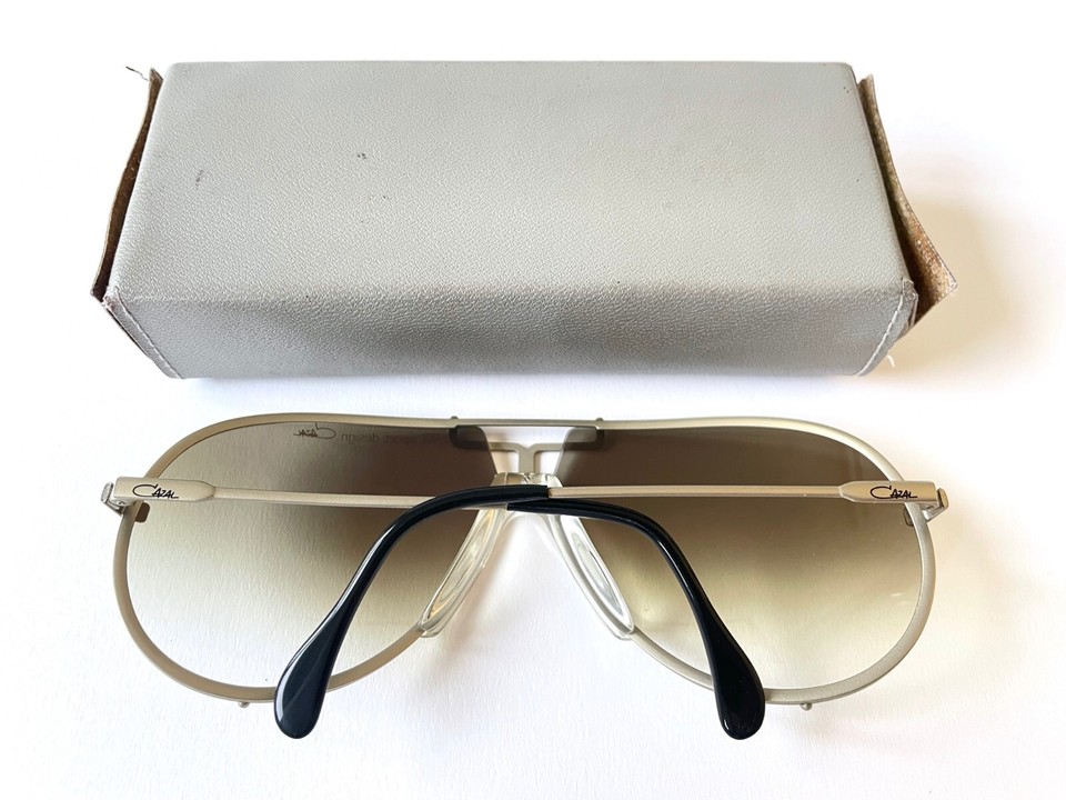 Vintage CAZAL 901 Sport Progettazione Col 56 Opaco Oro Sole Targa W ...
