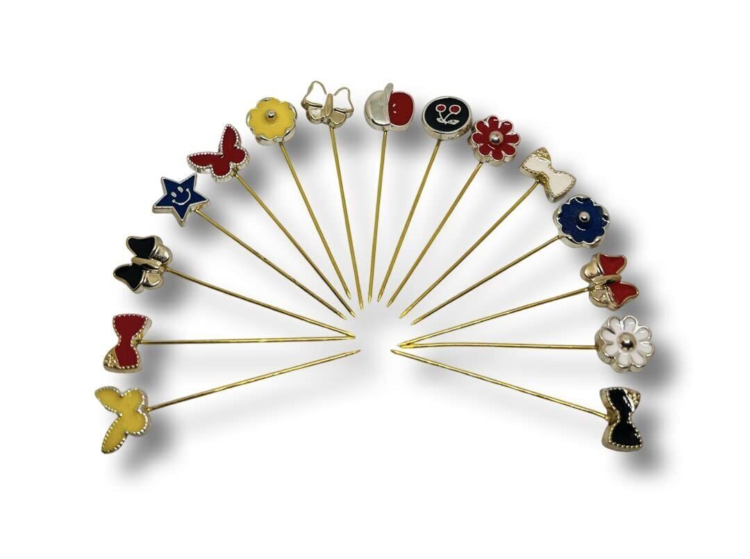 Stylish Enamel Pins For Stole Assorted Shapes For Women | eBay