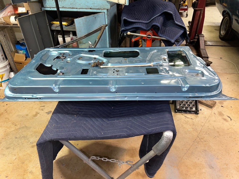 1967 GTO LEMANS TEMPEST DRIVER’S RH DOOR SOLID STORED FOR YEARS ...