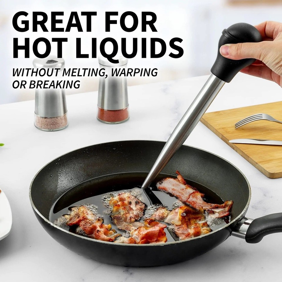 Turkey Baster for Cooking Food Grade Metal Turkey Baster Syringe Meat ...