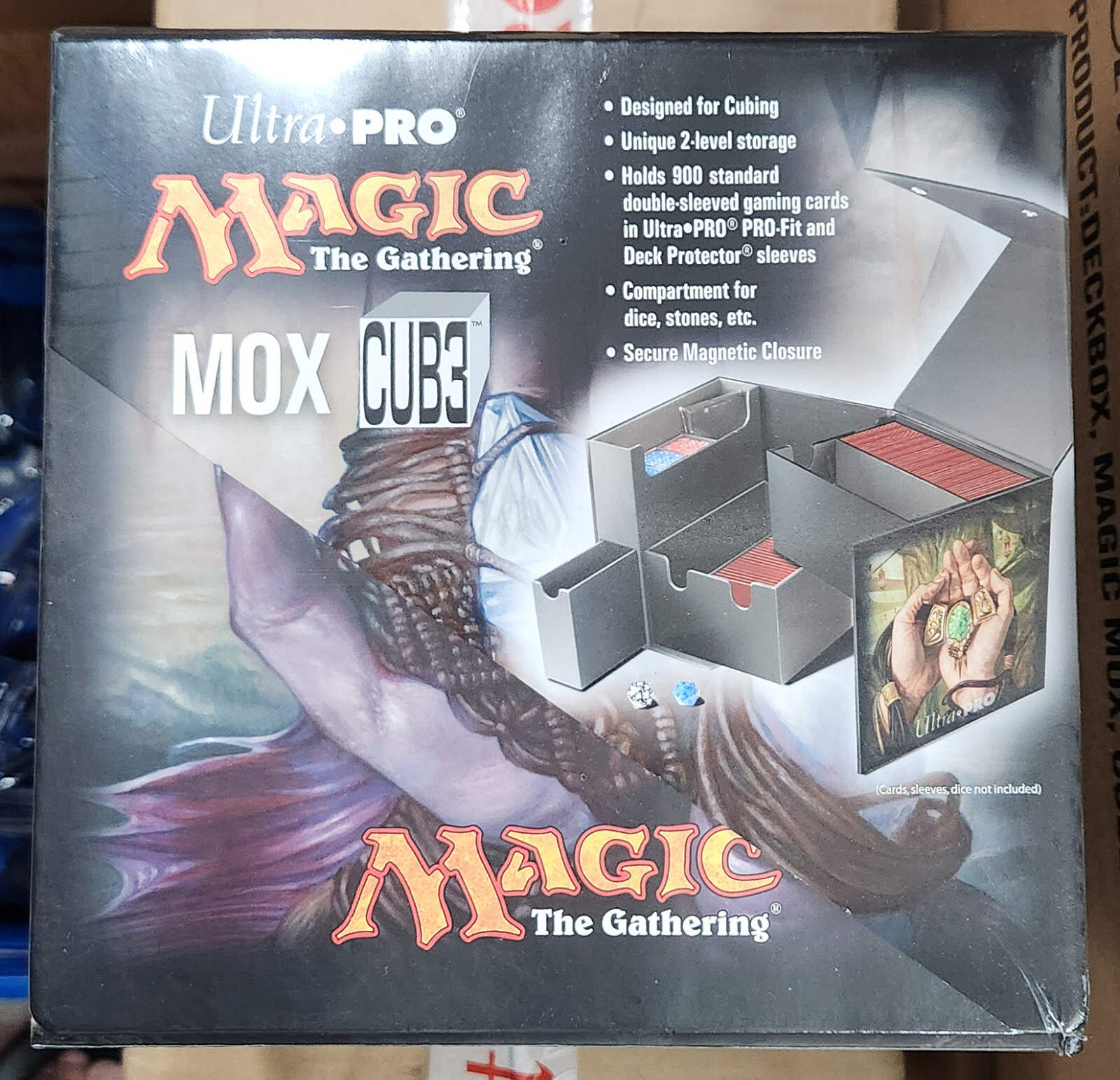 ULTRA PRO MAGIC GATHERING MTG MOX CUB3 CUBE DECK BOX SEALED/BRAND NEW ...