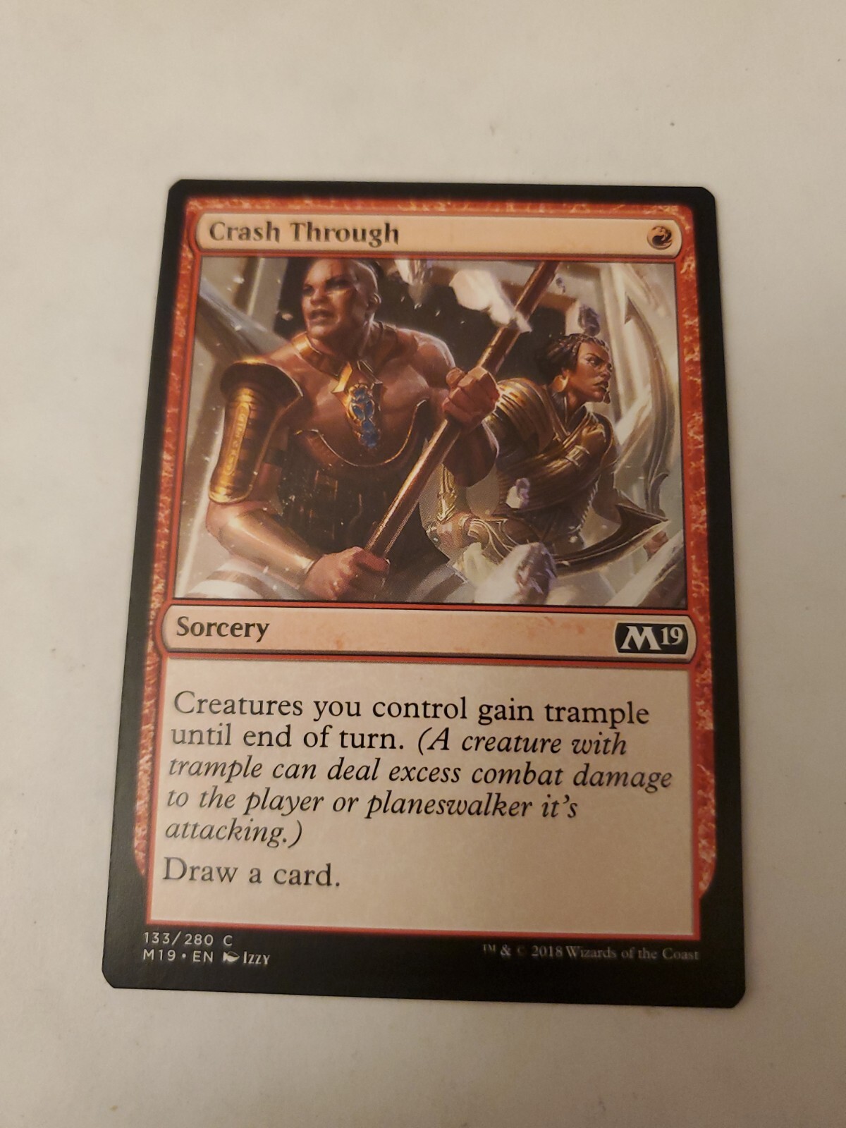 MTG Crash Through Core Set 2019 133/280 Regular Common | eBay