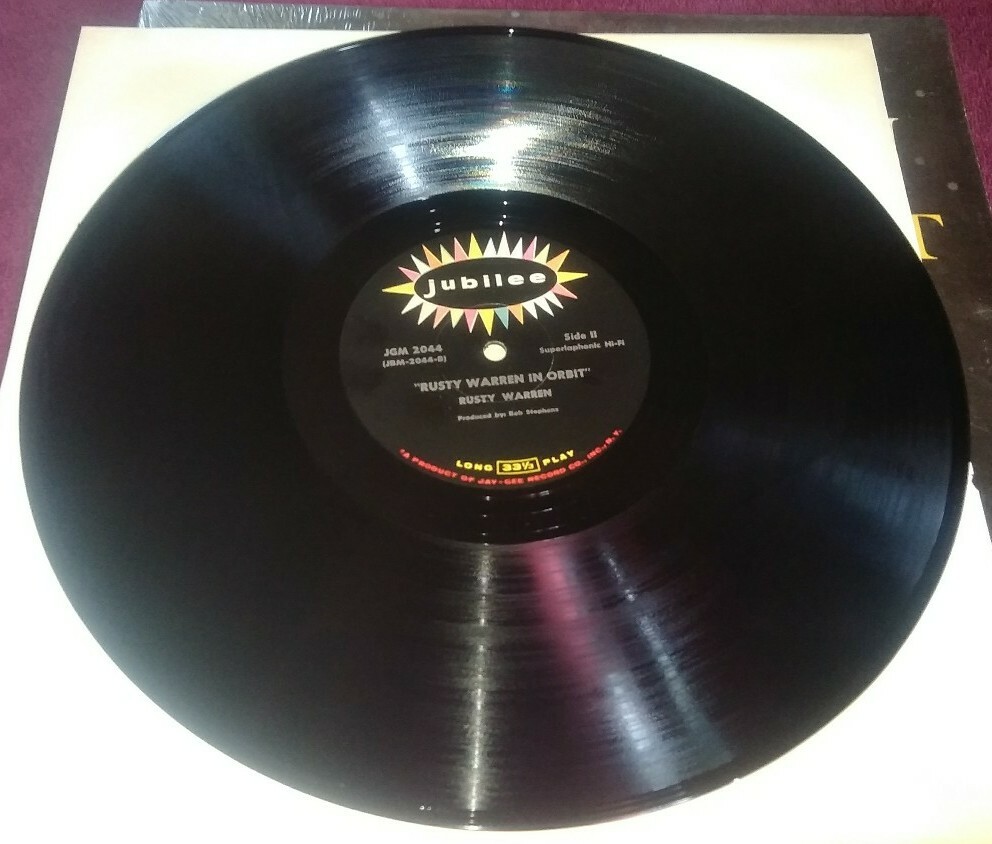 Rusty Warren In Orbit LP Jubilee Adult Party Record Shrink Wrap | eBay
