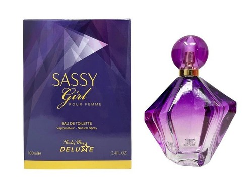 SASSY GIRL women's boutique designer EDT perfume 3.4 oz by SHIRLEY MAY ...