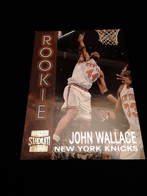 1996-97 Topps Stadium Club Rookies R8 John Wallace New York Knicks | eBay