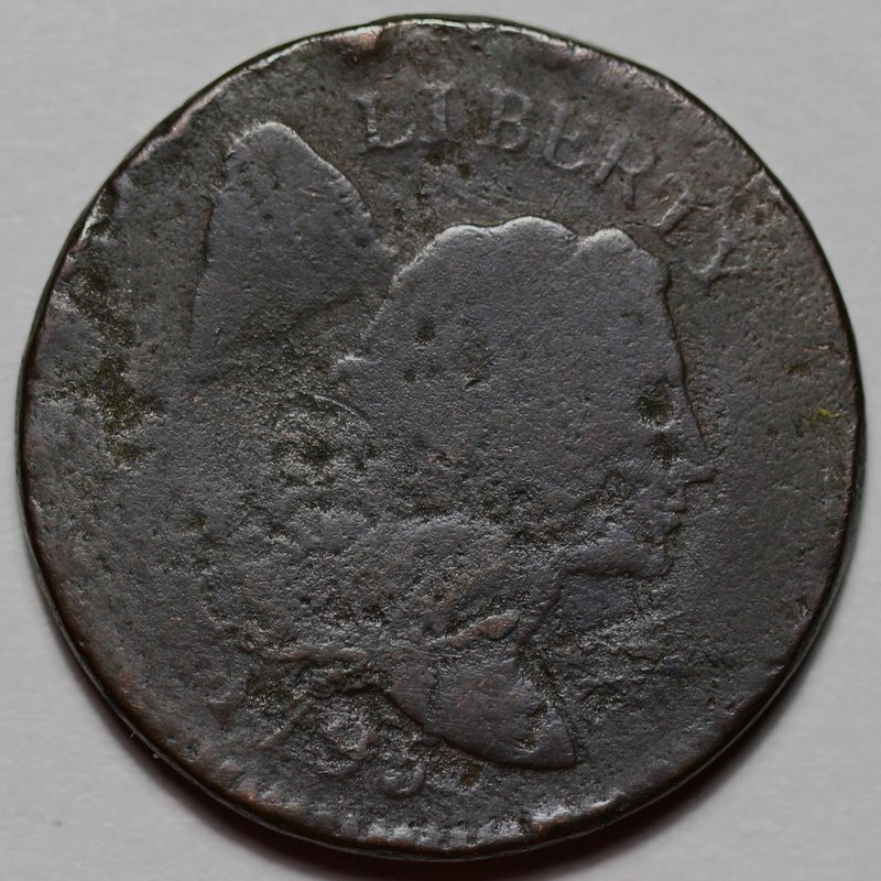 1795 Liberty Cap Large Cent - Plain Edge - US 1c Copper Coin | eBay
