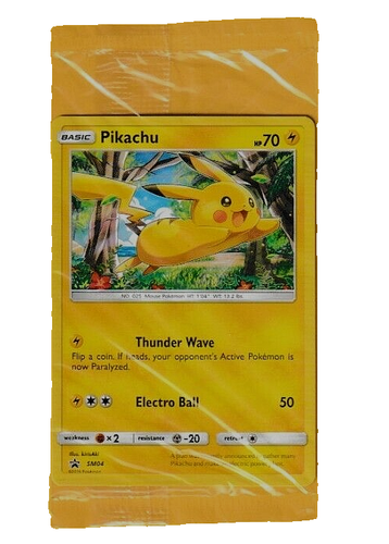 Pokémon TCG Pikachu SM04 (Target Non-Holo) Sun & Moon SM04 Promo | eBay