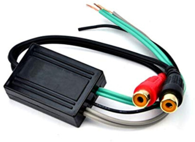 High low converter hi/lo line output converter add RCA for car amp ...