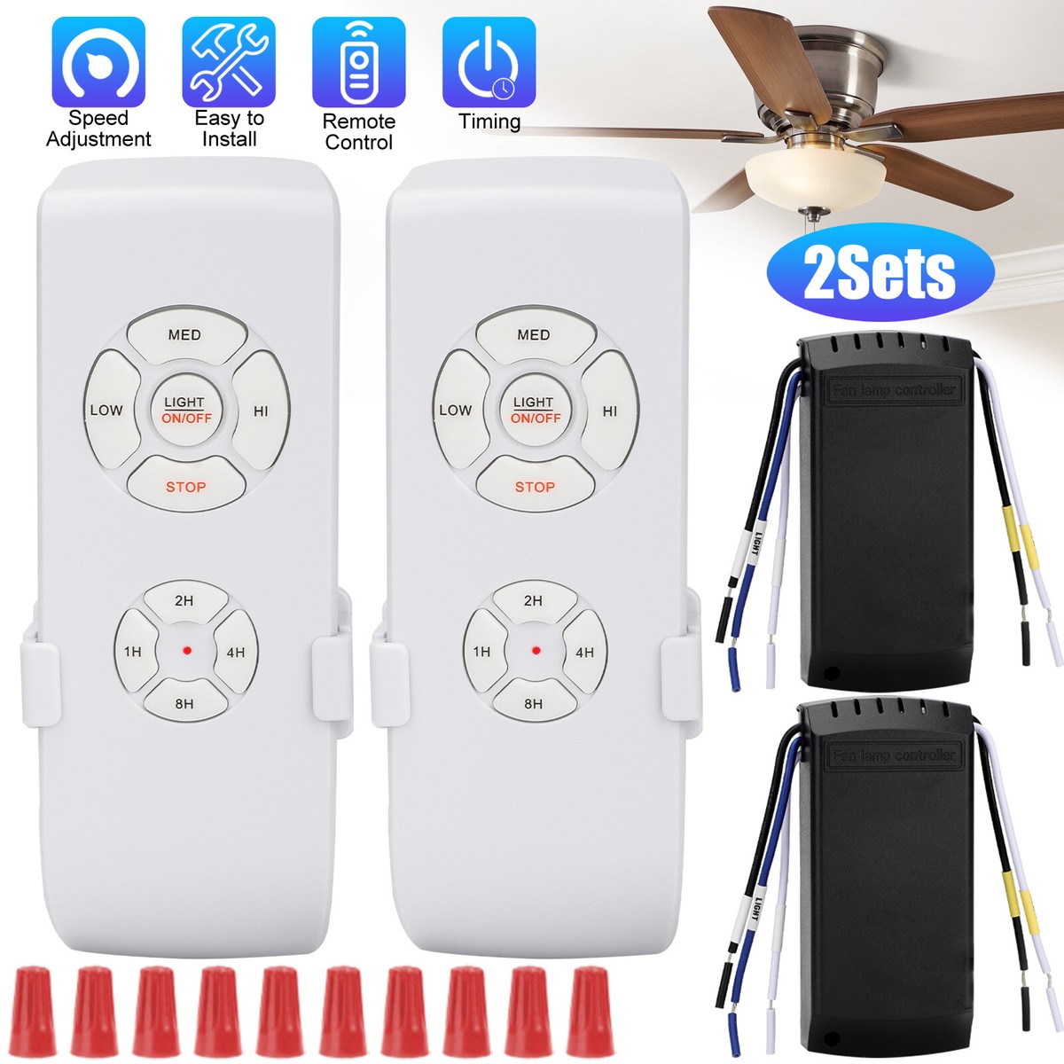 Wiring A Ceiling Fan With Light Kit And Remote Home Kit Wall Switch