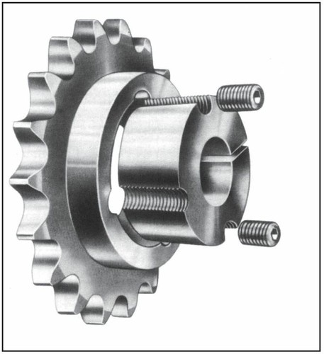 12B-1 BS Taper Lock Sprocket with Taper Lock Bush - Simplex | eBay