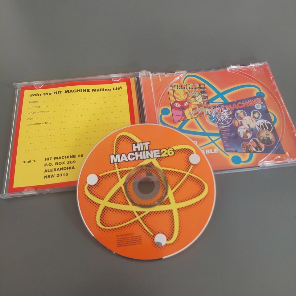 CD" Various Artist's Hit Machine 26 Steps Bewitched Cardigans Bega ...